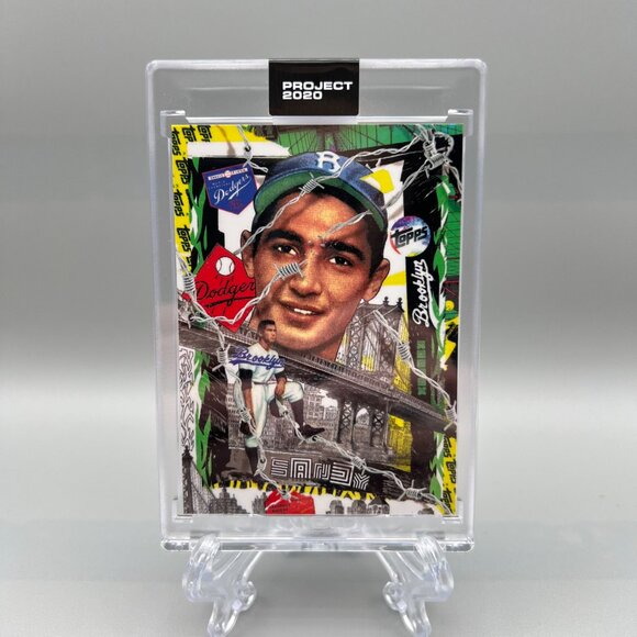 Topps | Toys | Topps Project 220 99 955 Sandy Koufax Tyson Beck ...